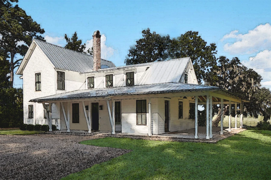 Georgia River Farmhouse Plan | Southern Living House Plans